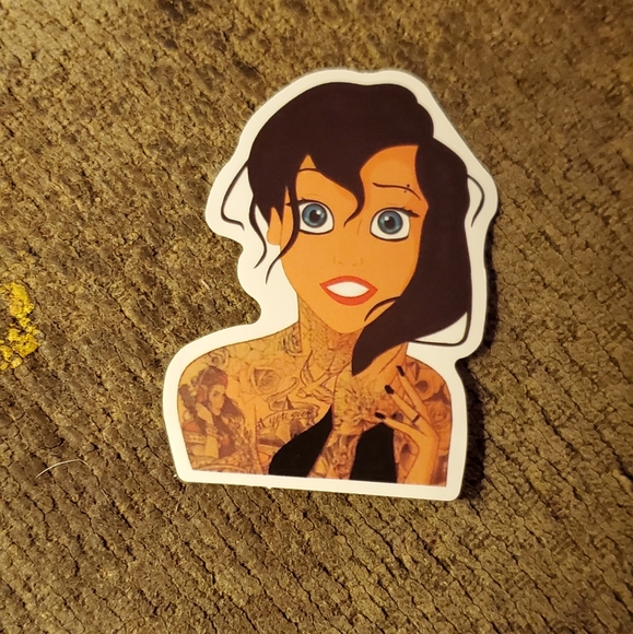 Other | Punk Ariel Sticker | Poshmark